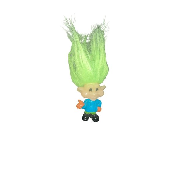 Trolls | Toys | Vintage 993 Burger King Toy Troll Doll Glow In The Dark ...